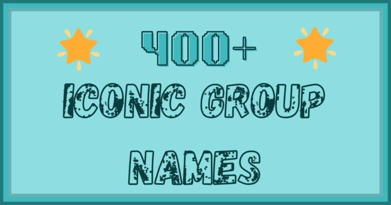 400+ Iconic Group Names & Generator - Find the Best Group Names, Chat ...