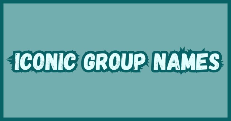 400+ Iconic Group Names & Generator - Find the Best Group Names, Chat ...