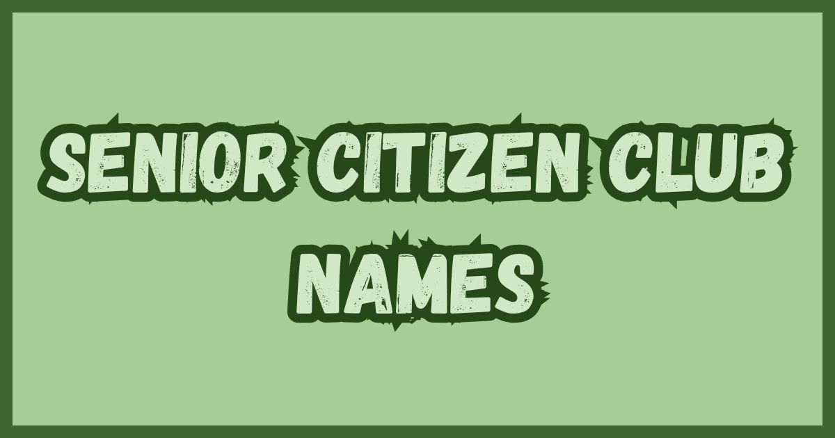 350+ Group Name For Seniors & Generator - Find the Best Group Names ...
