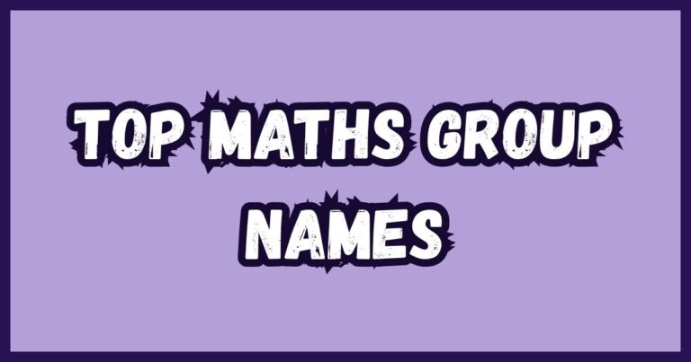 400+ Math Group Names & Generator - Find the Best Group Names, Chat ...