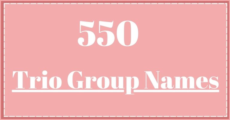 550 Best Trio Group Names & Generator – Pick the Perfect One