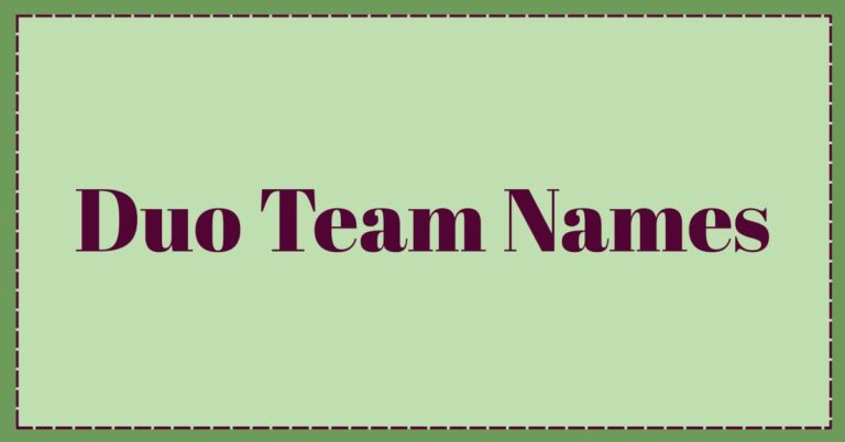 400 Duo Group Names & Generator - Find the Best Group Names, Chat Names ...