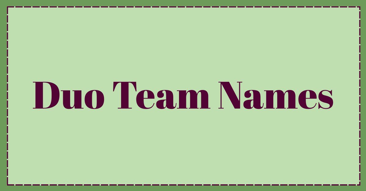 400 Duo Group Names & Generator - Find the Best Group Names, Chat Names ...