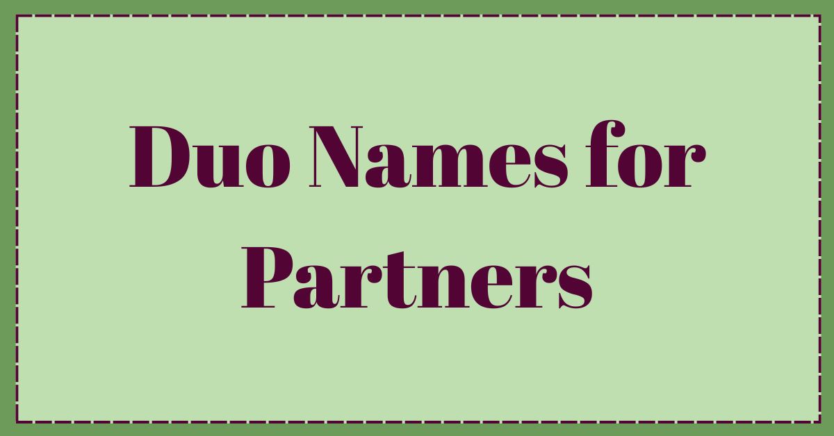 400 Duo Group Names & Generator - Find the Best Group Names, Chat Names ...