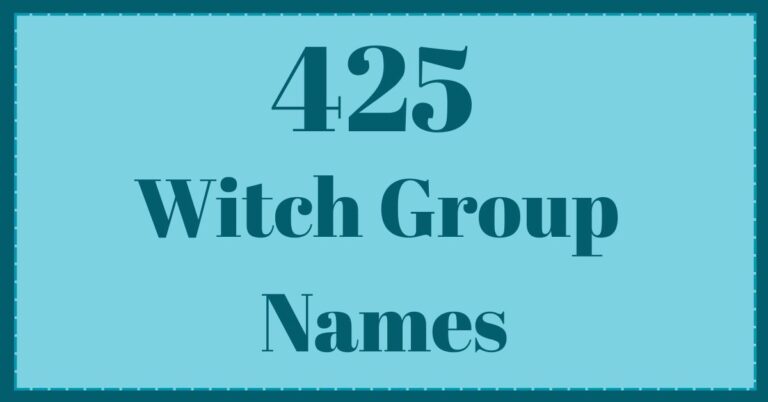 425 Witch Group Names & Generator - Find the Best Group Names, Chat ...